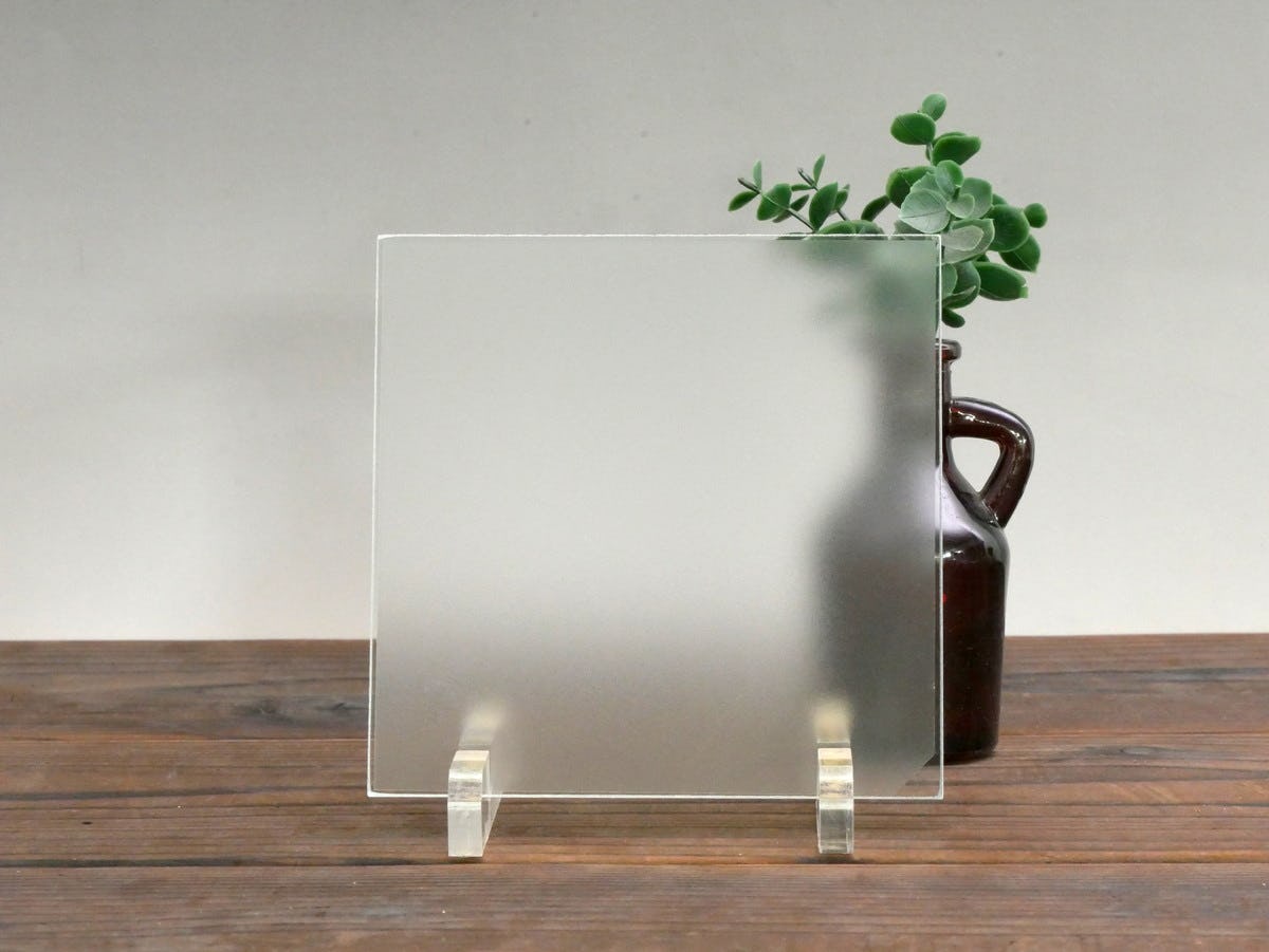 SH2MACRX2 デザインフィルムガラス【3M ファサラ】フロスト／マット (マットクリスタル2)｜オーダーガラス板.com